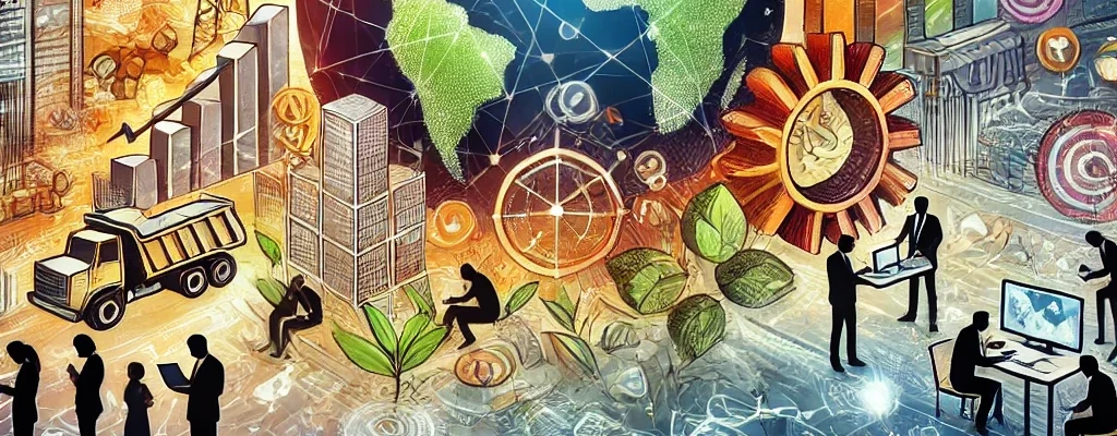 The Modern Economy: Challenges and Opportunities - Designs by Maryellen